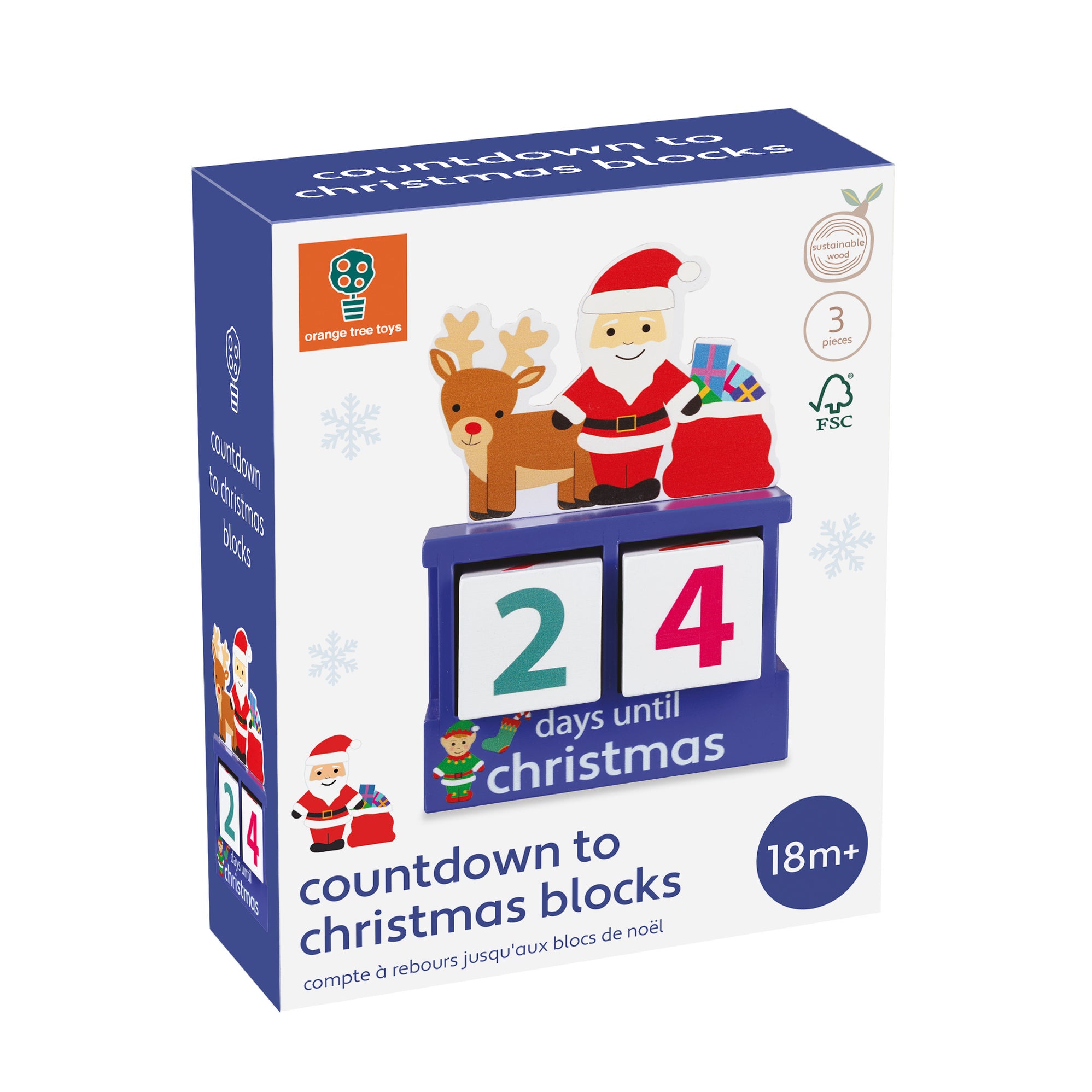 Countdown to Christmas Blocks– Orange Tree Toys