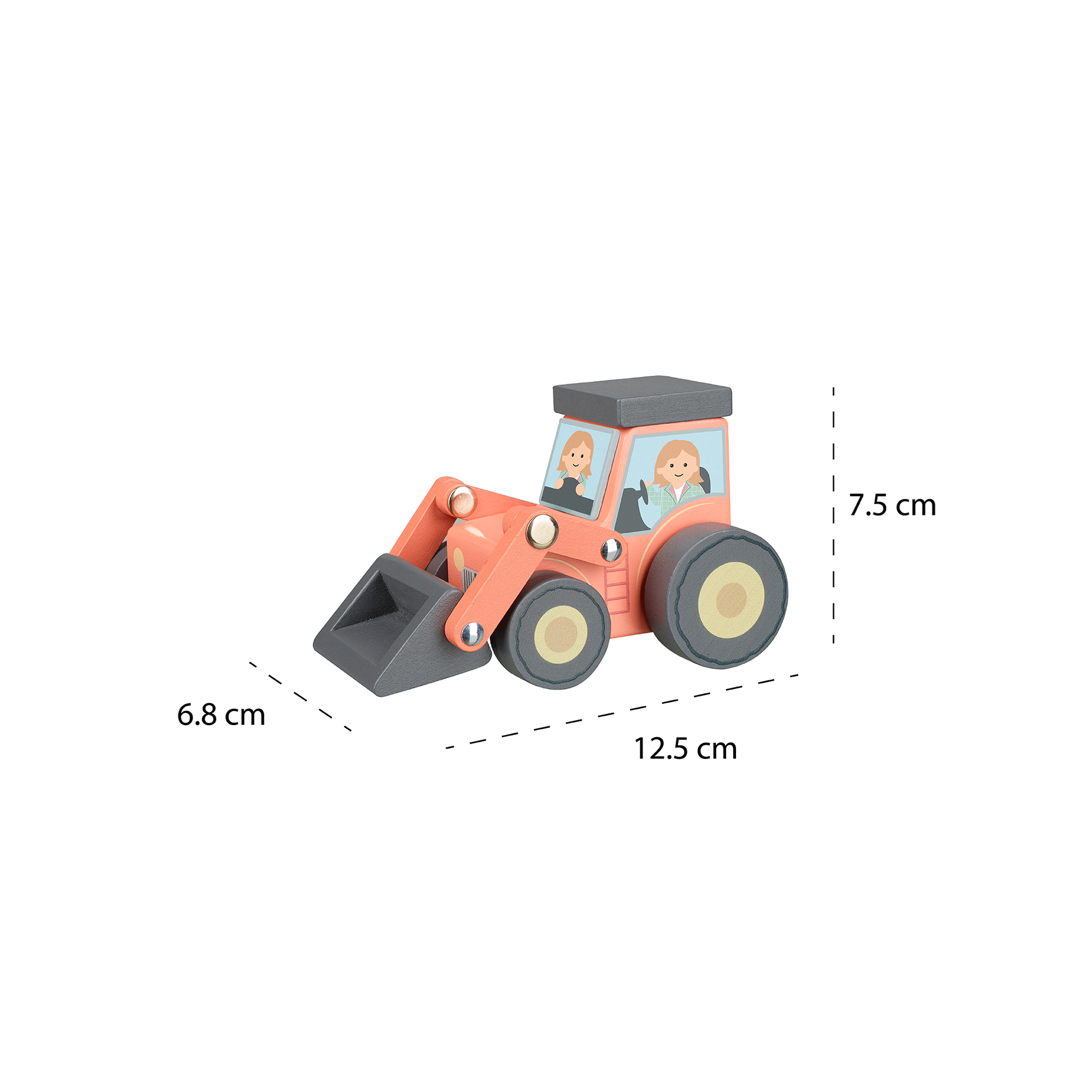 Farm Loader Tractor– Orange Tree Toys