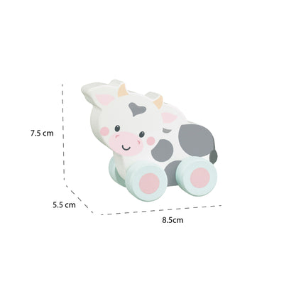 Cow First Push Toy– Orange Tree Toys