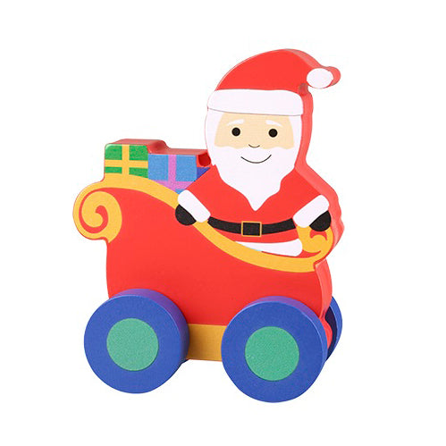 Father Christmas First Push Toy– Orange Tree Toys