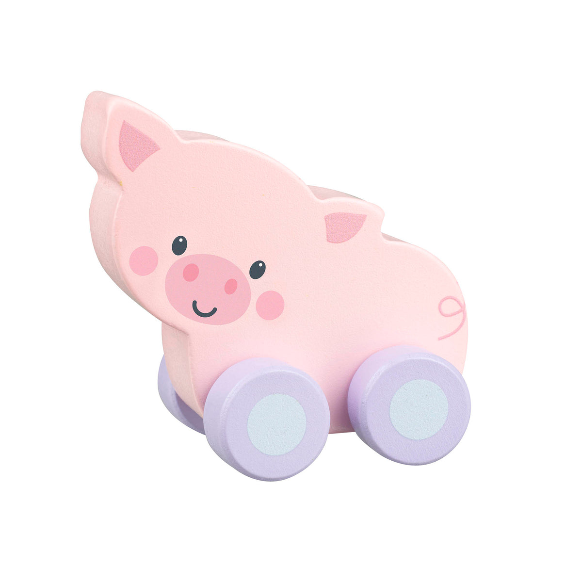 Pig First Push Toy– Orange Tree Toys
