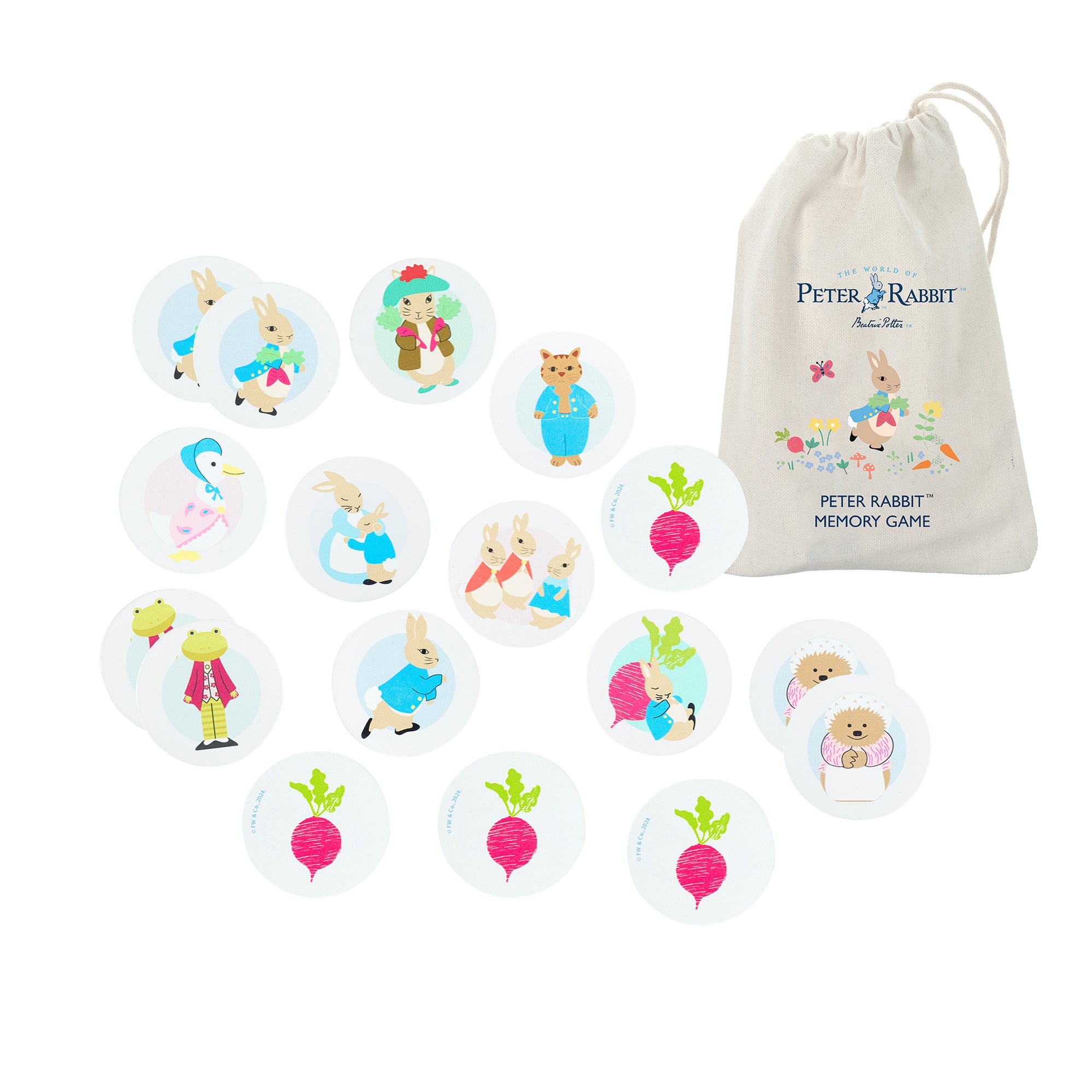 Peter Rabbit™ Memory Game– Orange Tree Toys