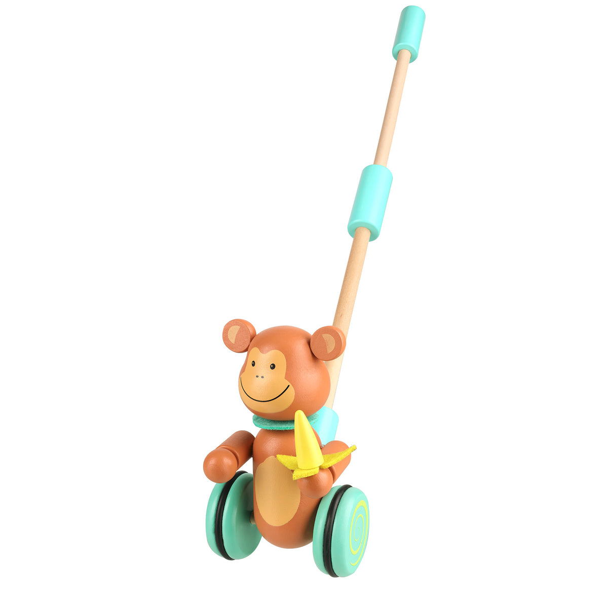 NEW Monkey Push Along– Orange Tree Toys