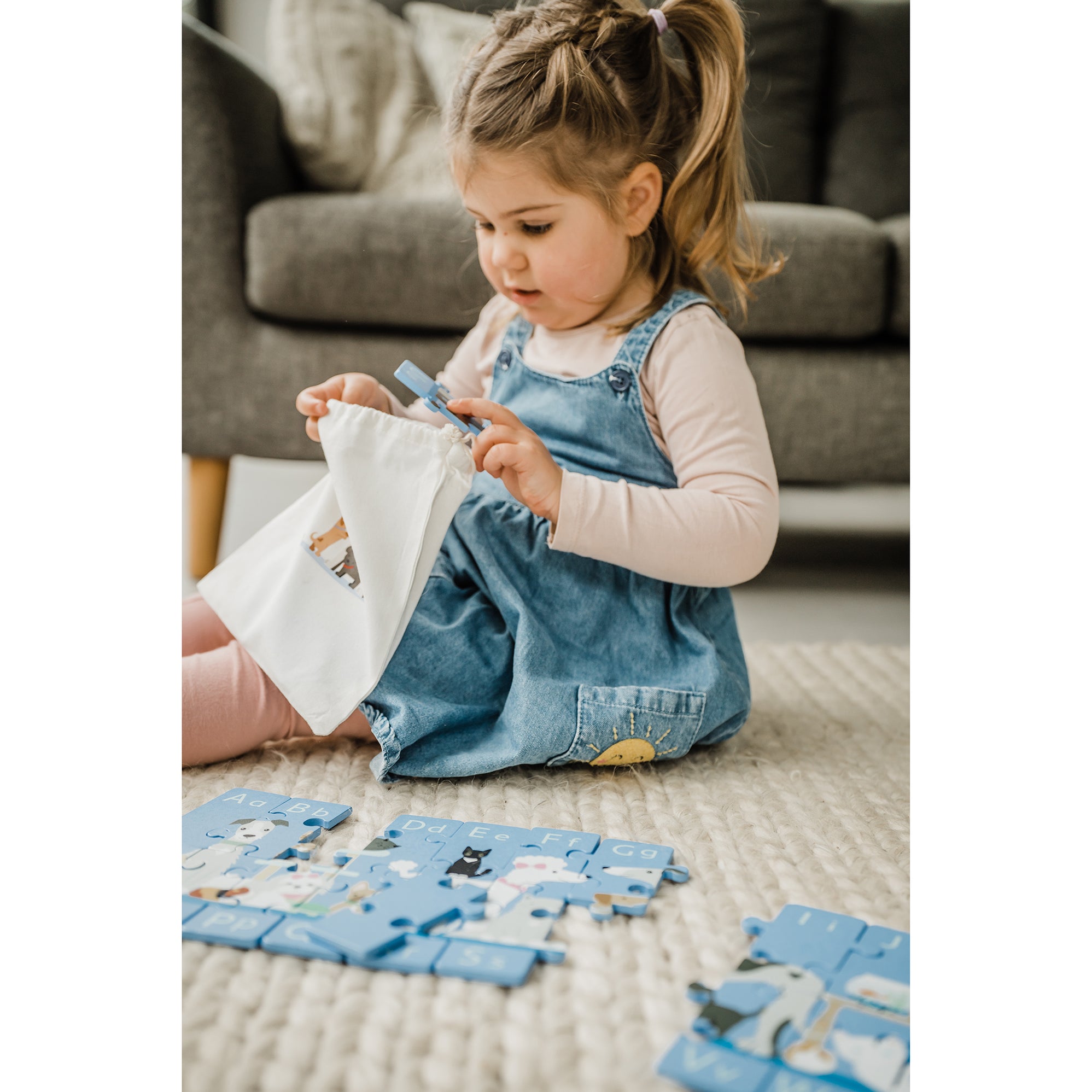 NEW Pets Alphabet Puzzle– Orange Tree Toys