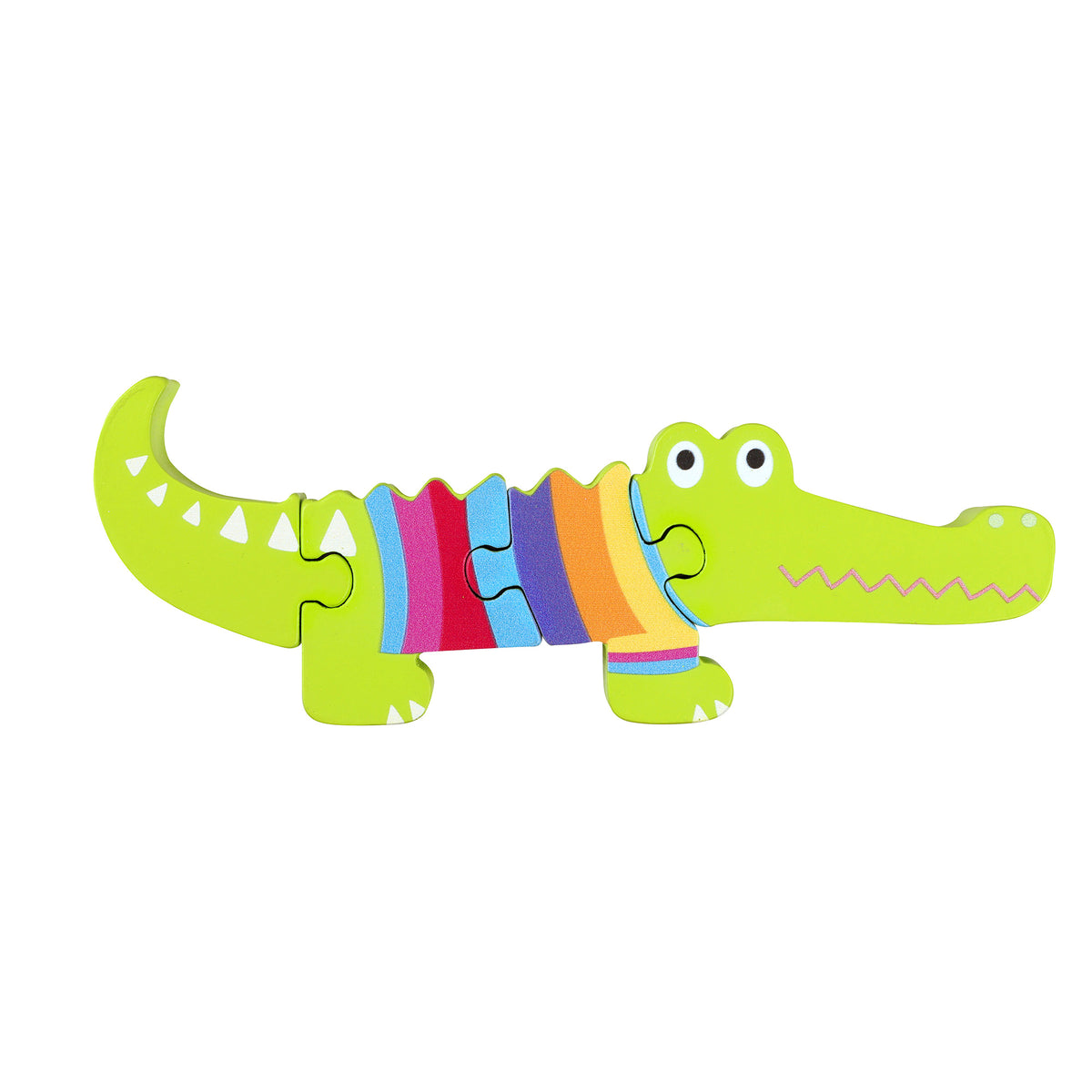 Crocodile Wooden Puzzle– Orange Tree Toys