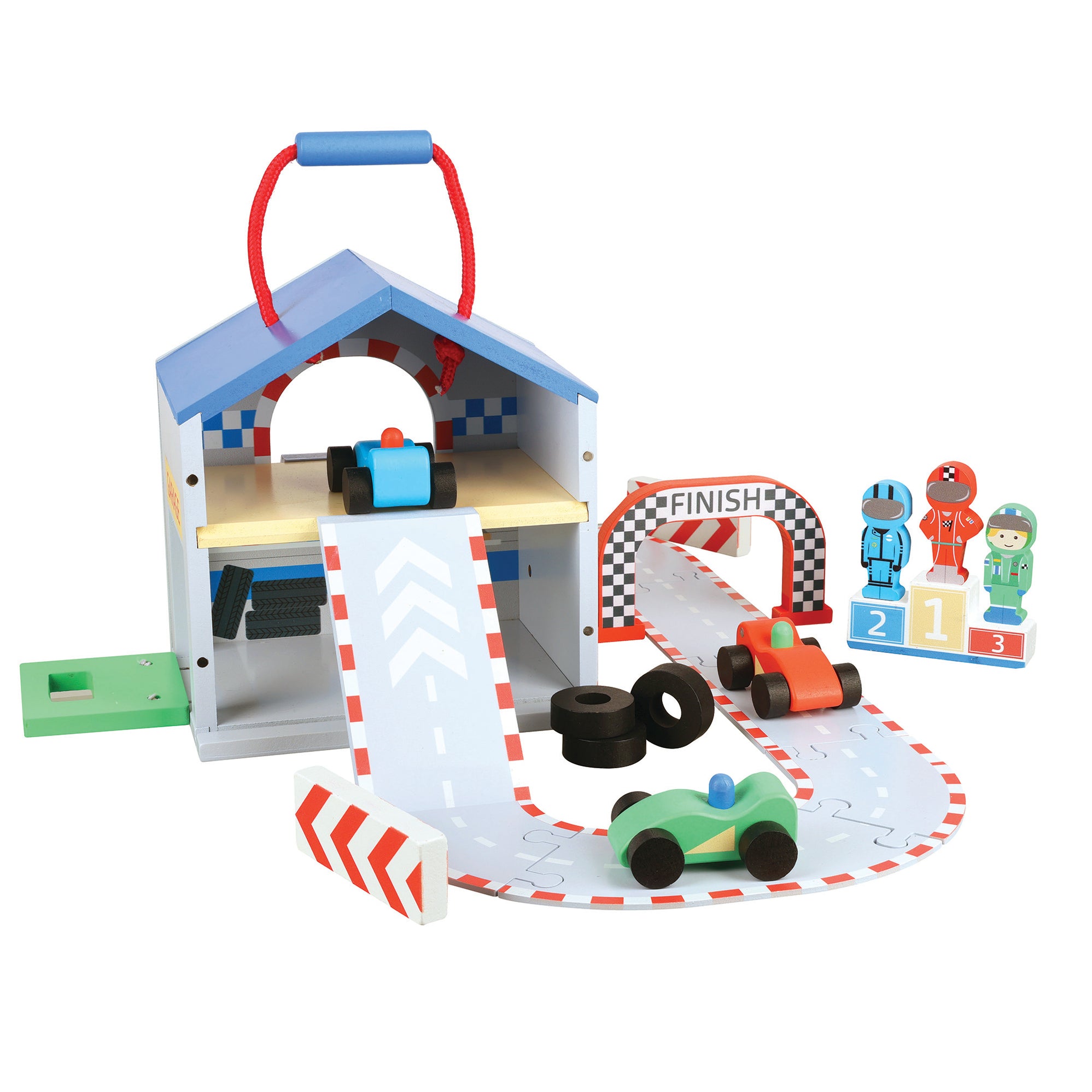 NEW Racing Track Play Set– Orange Tree Toys