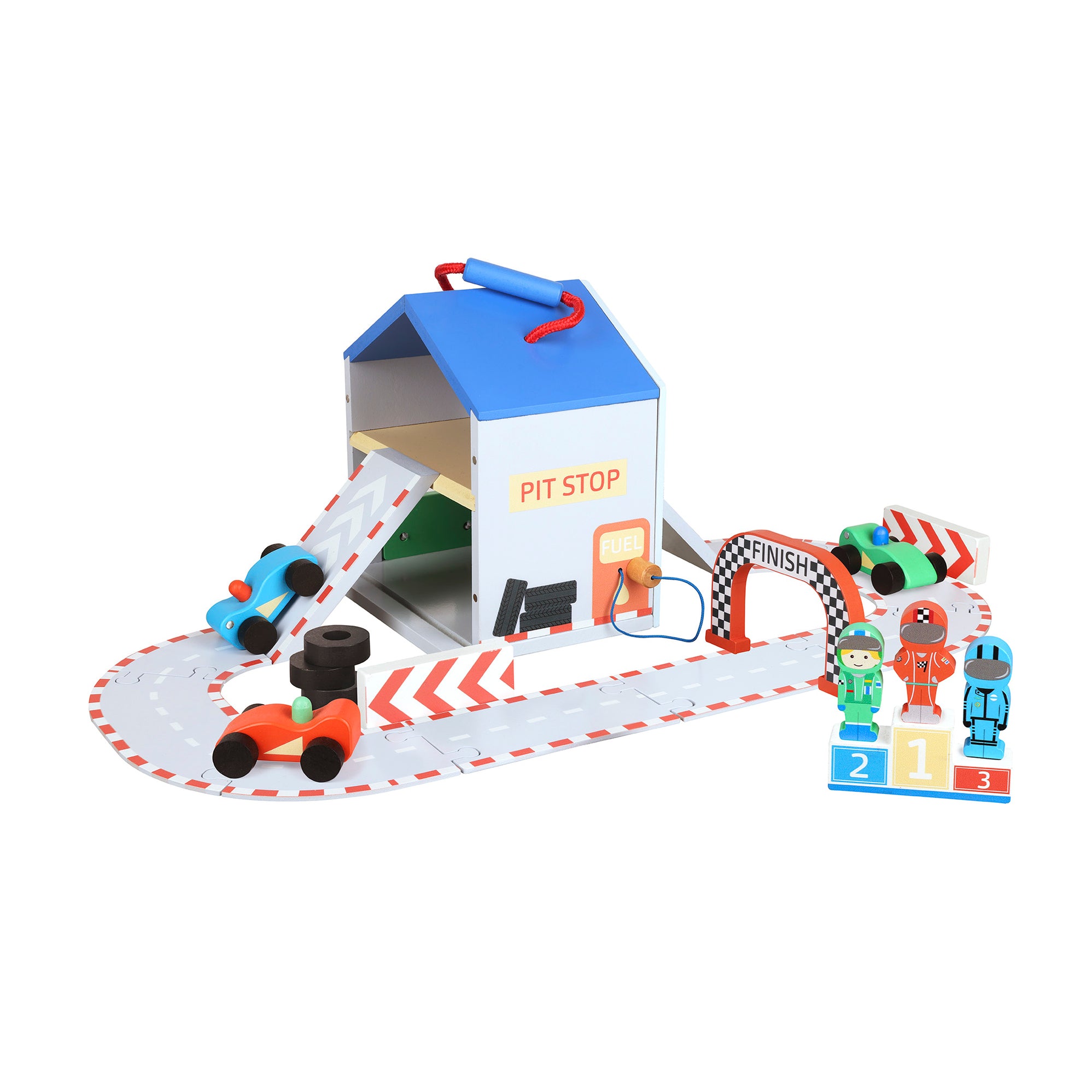 NEW Racing Track Play Set– Orange Tree Toys