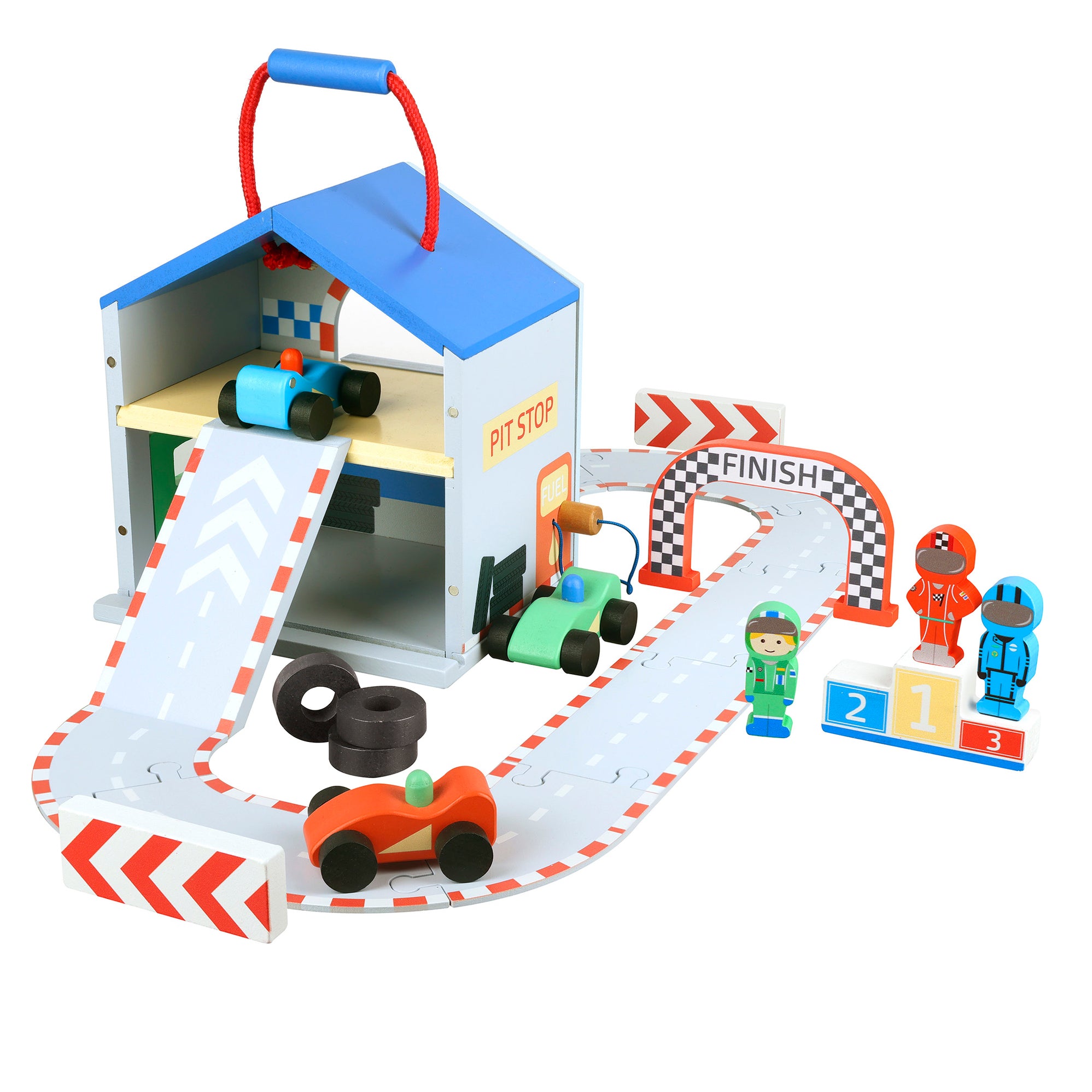 NEW Racing Track Play Set– Orange Tree Toys