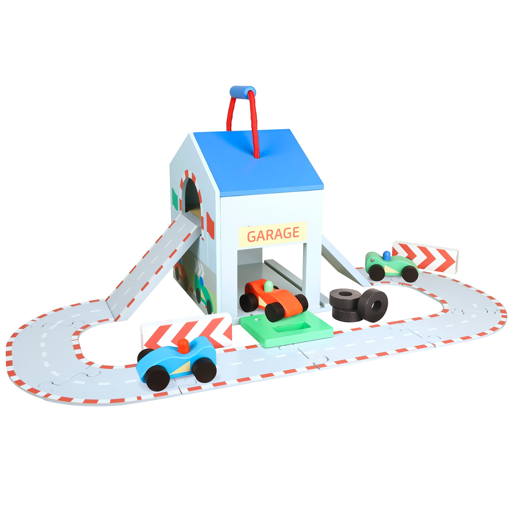 NEW Racing Track Play Set– Orange Tree Toys