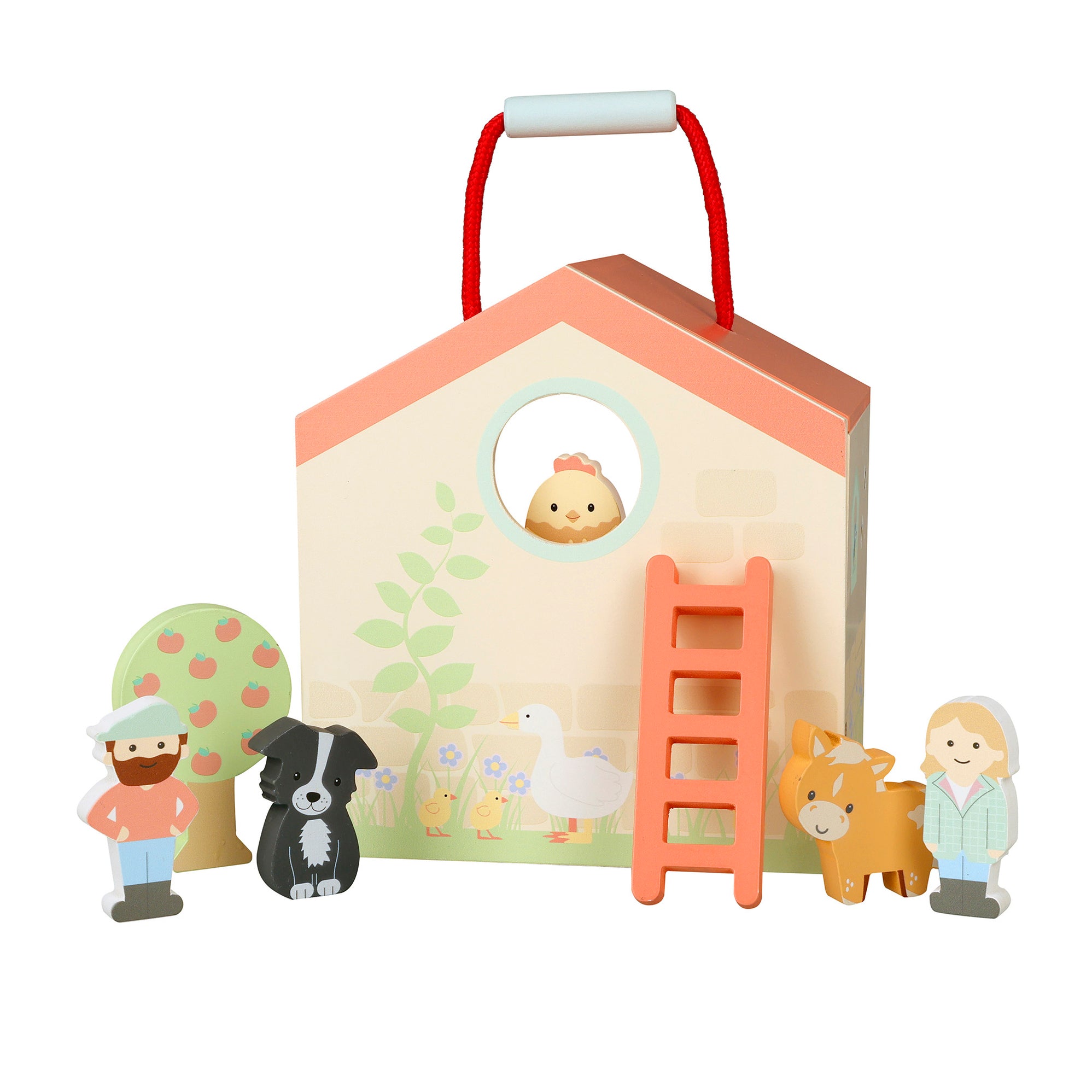 NEW Farmyard Play Set– Orange Tree Toys