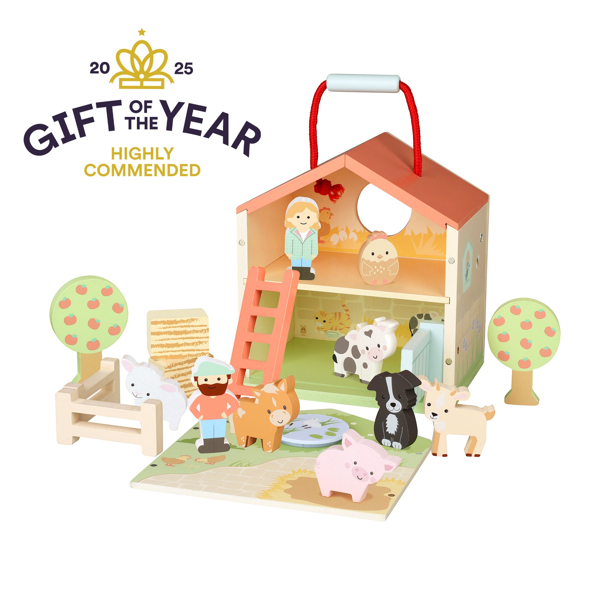 Farmyard Play Set– Orange Tree Toys