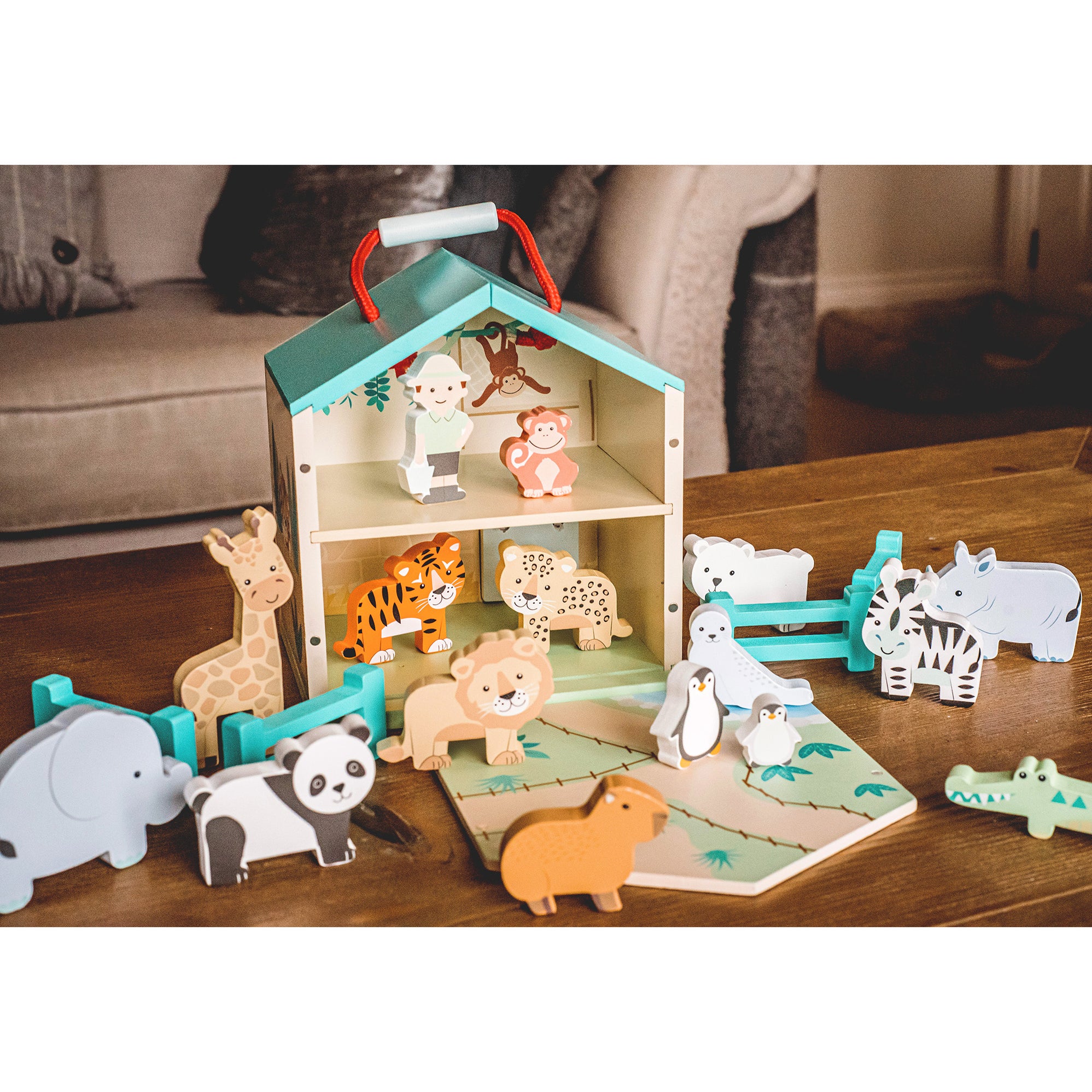 Zoo Play Set– Orange Tree Toys