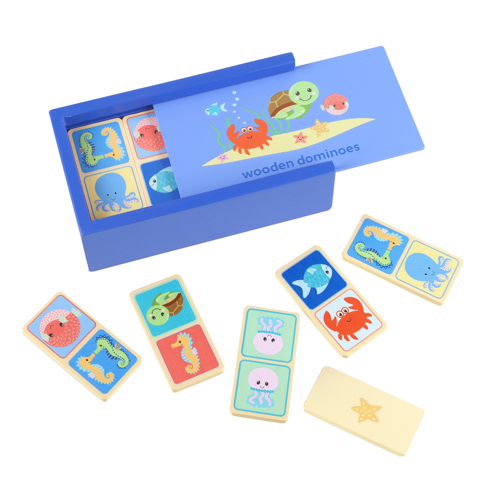 NEW Sea Life Dominoes Set– Orange Tree Toys