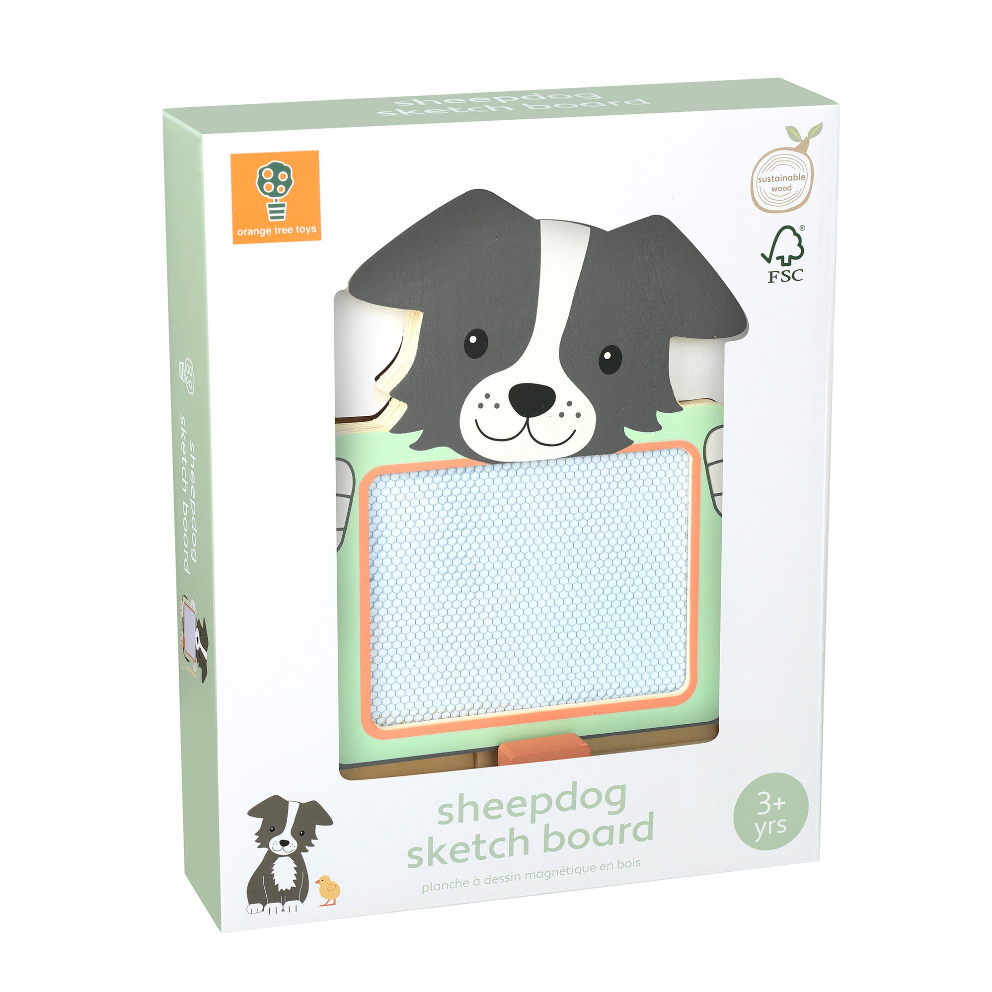 Sheepdog Sketch Board– Orange Tree Toys