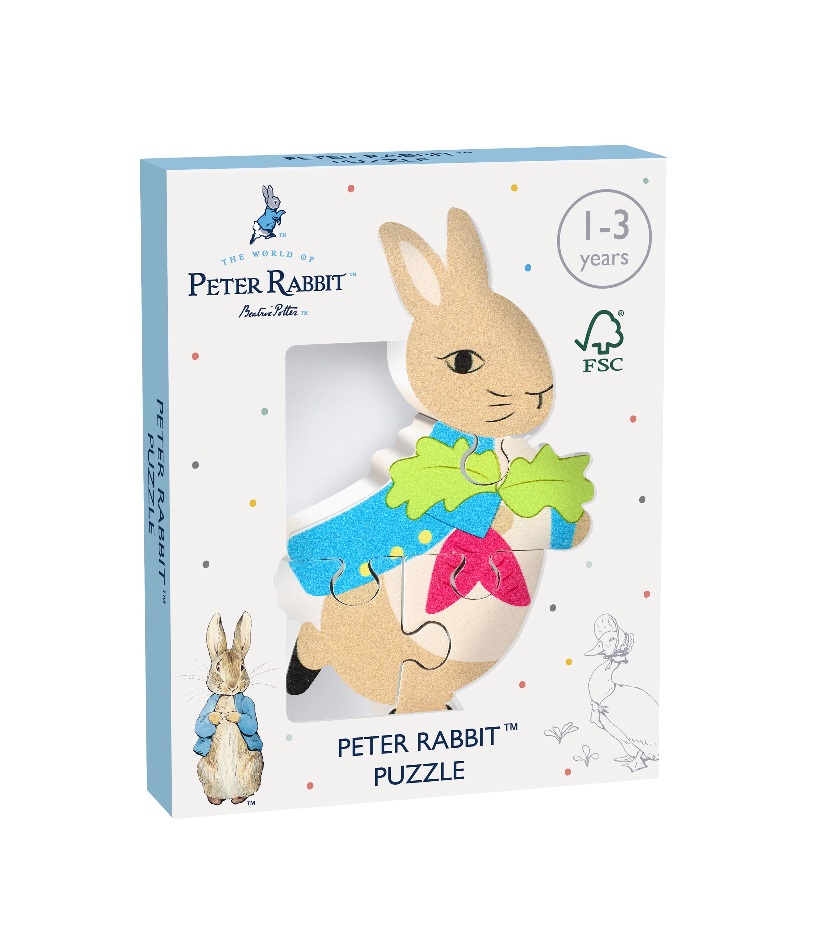 Peter Rabbit™ Wooden Puzzle– Orange Tree Toys