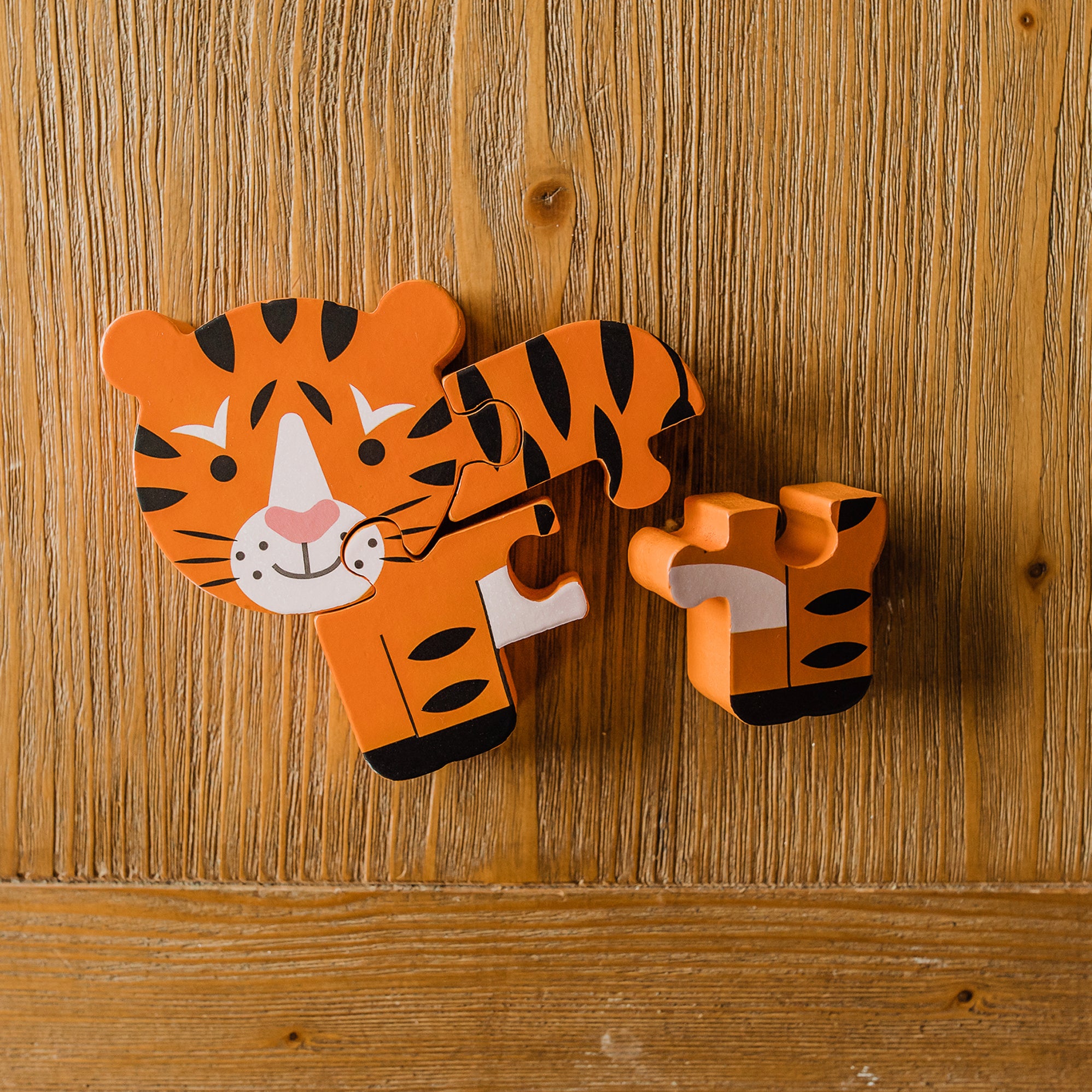 Tiger Wooden Puzzle– Orange Tree Toys