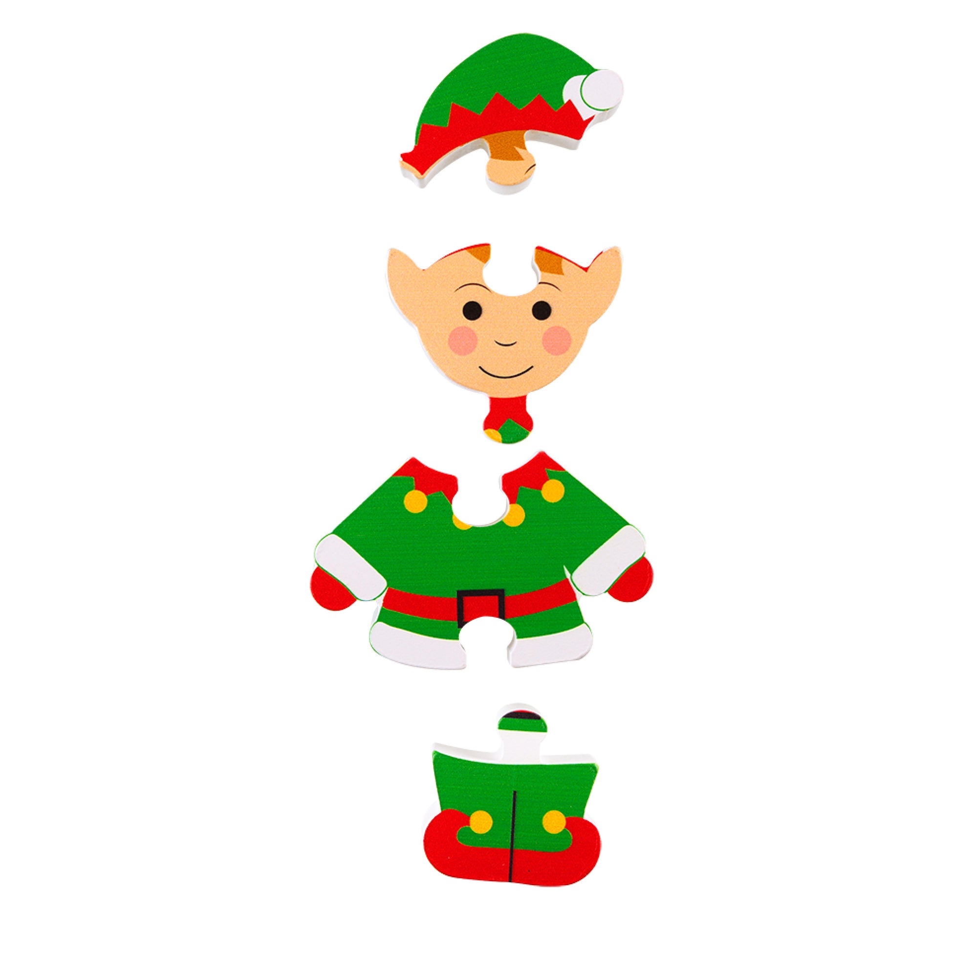 Elf Wooden Puzzle– Orange Tree Toys