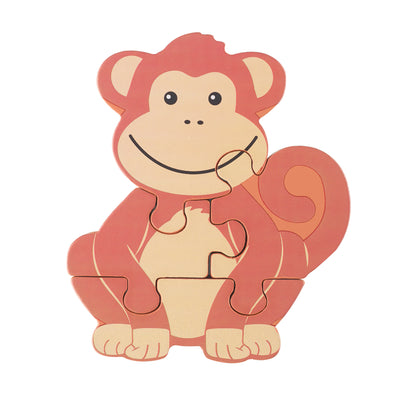 Monkey Wooden Puzzle– Orange Tree Toys