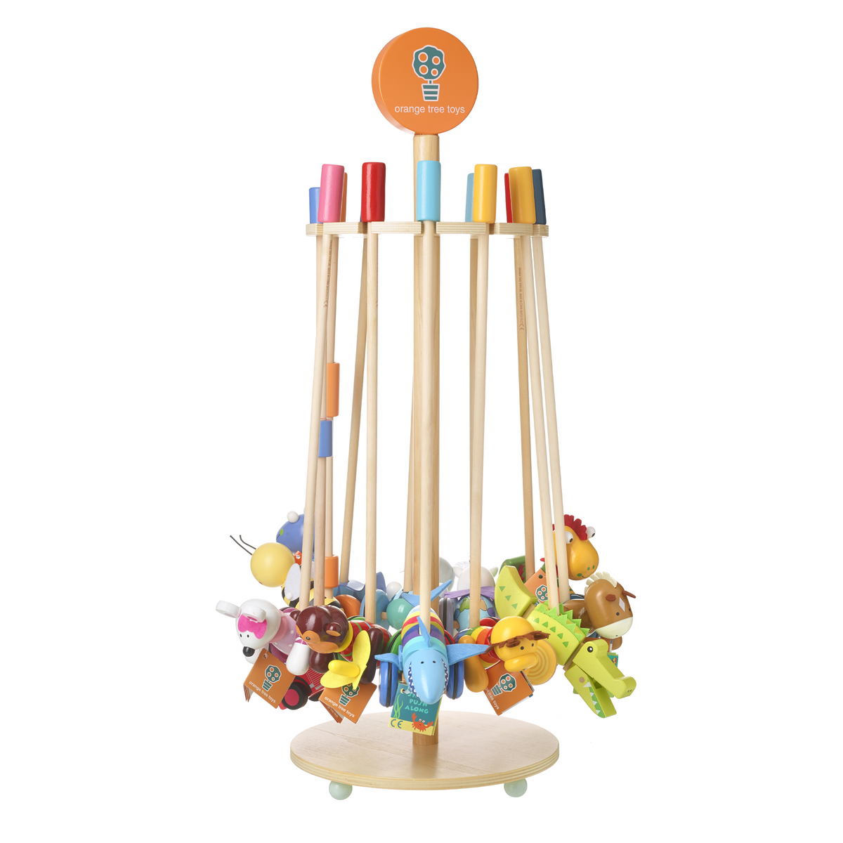 small push along stand– Orange Tree Toys