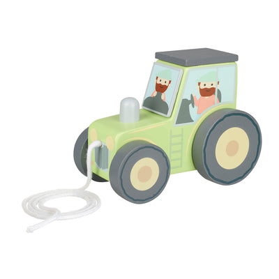 Tractor Pull Along– Orange Tree Toys