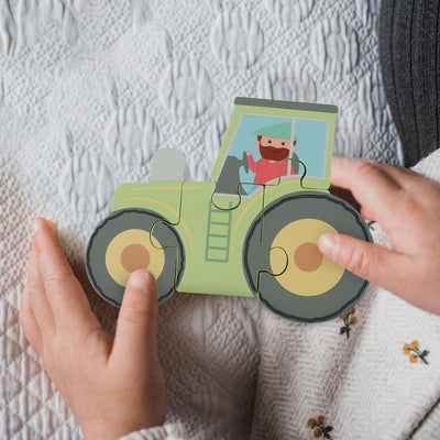 Tractor Wooden Puzzle– Orange Tree Toys