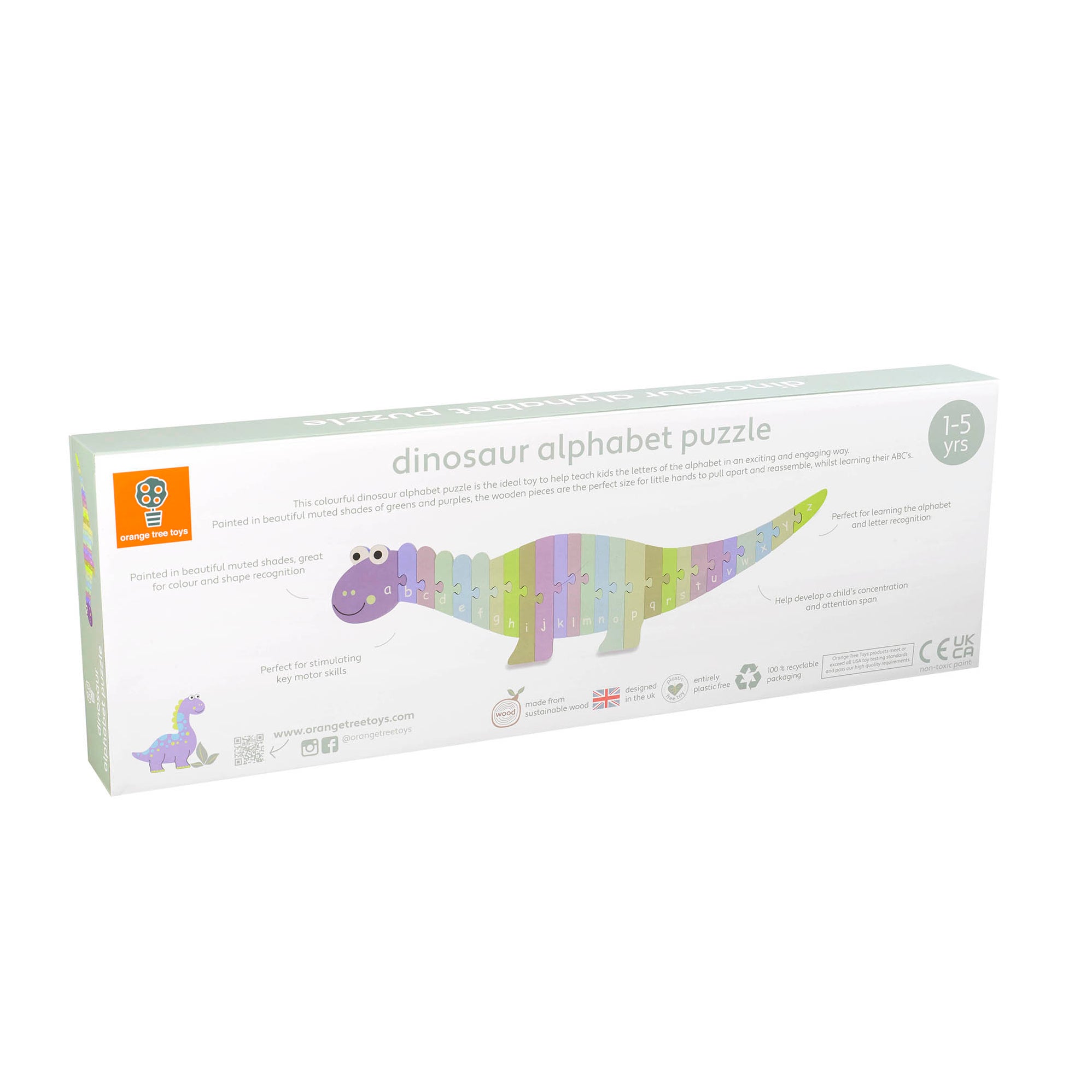 Dinosaur Alphabet Puzzle– Orange Tree Toys