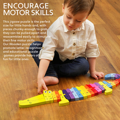 Crocodile Alphabet Puzzle– Orange Tree Toys