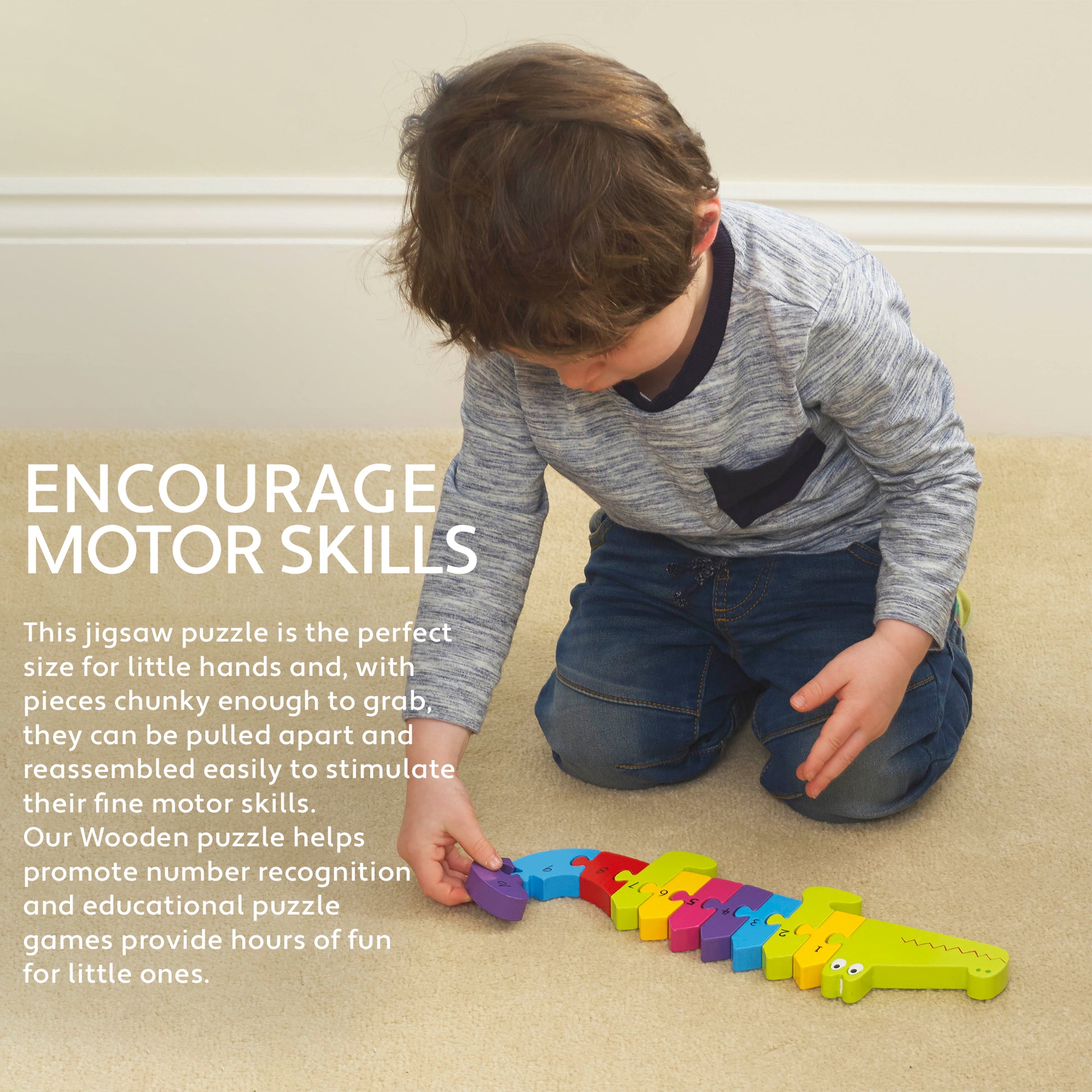 Crocodile Number Puzzle– Orange Tree Toys