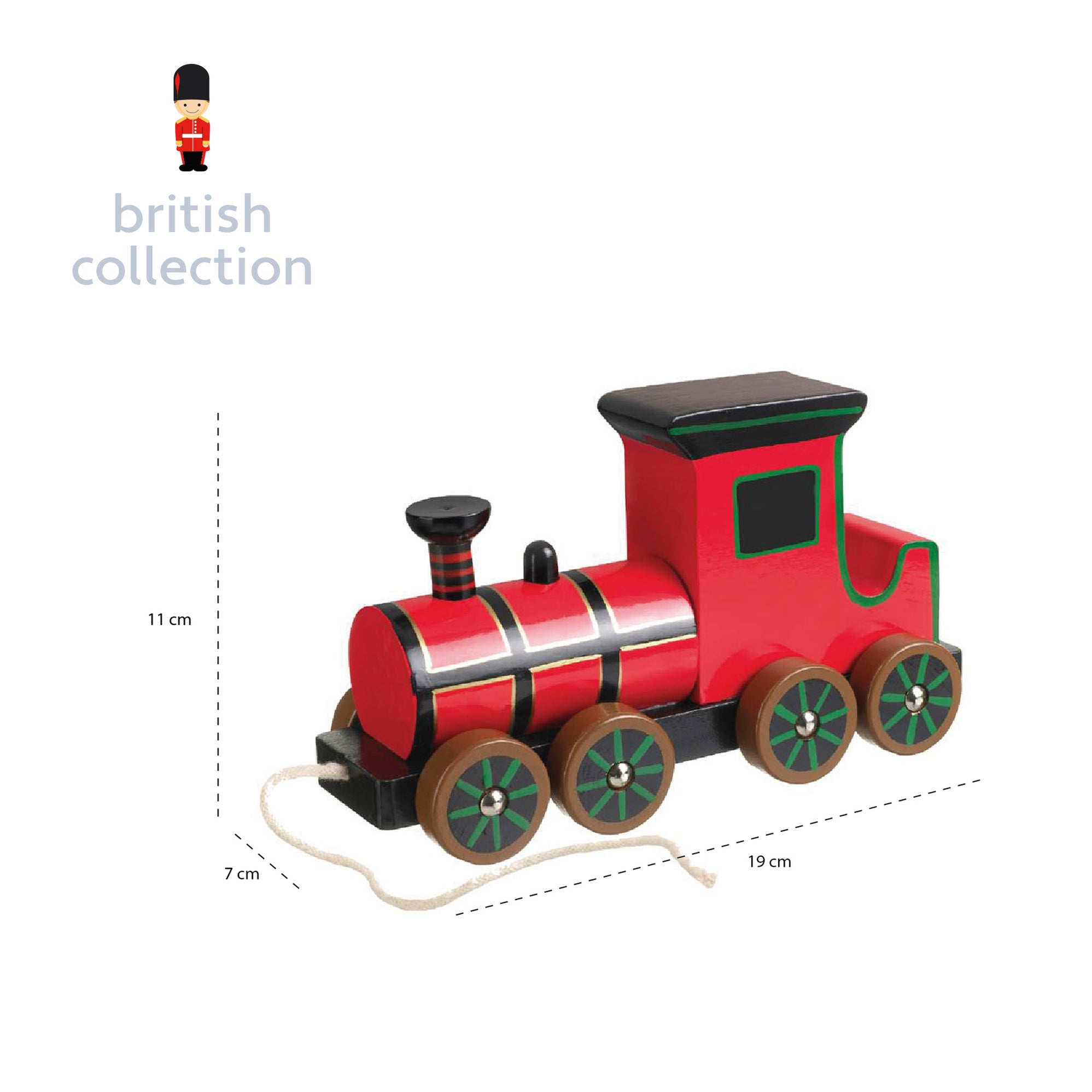 Steam Train Pull Along– Orange Tree Toys