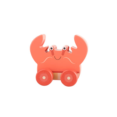 Crab First Push Toy– Orange Tree Toys