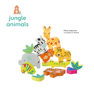 Stacking Jungle Animals– Orange Tree Toys