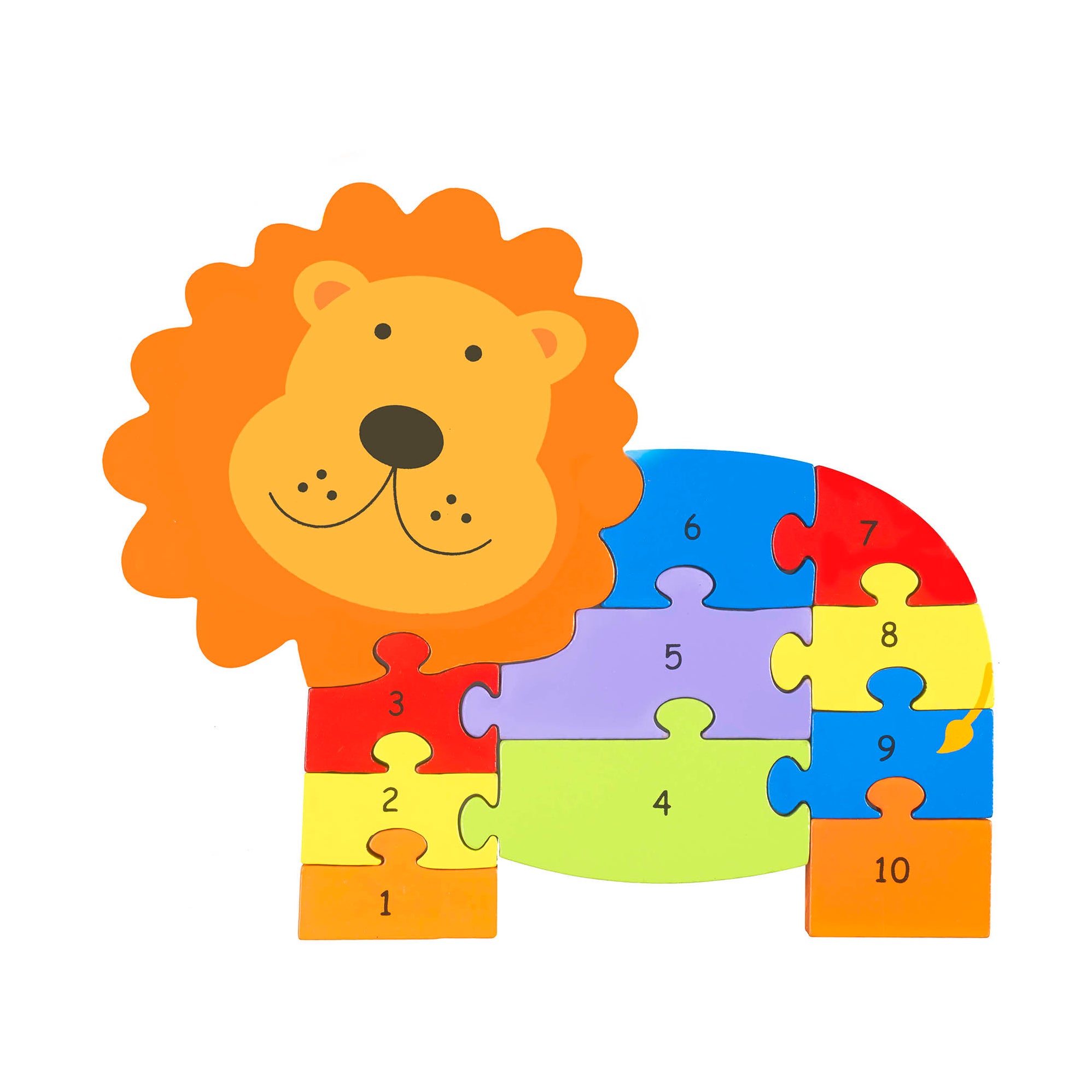 Lion Number Puzzle– Orange Tree Toys