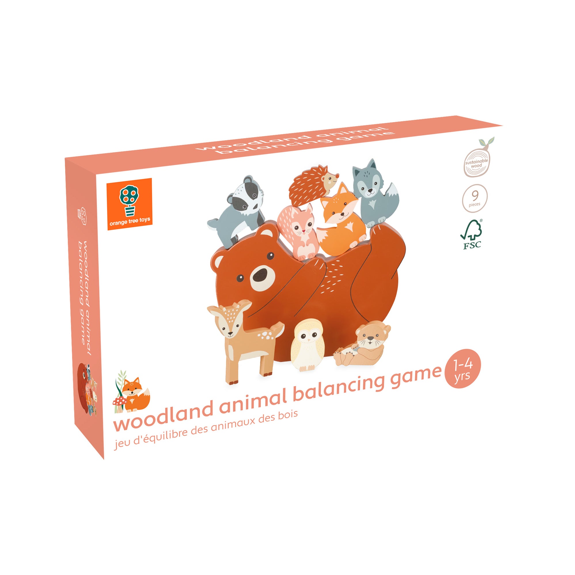 Woodland Animal Balancing Game– Orange Tree Toys
