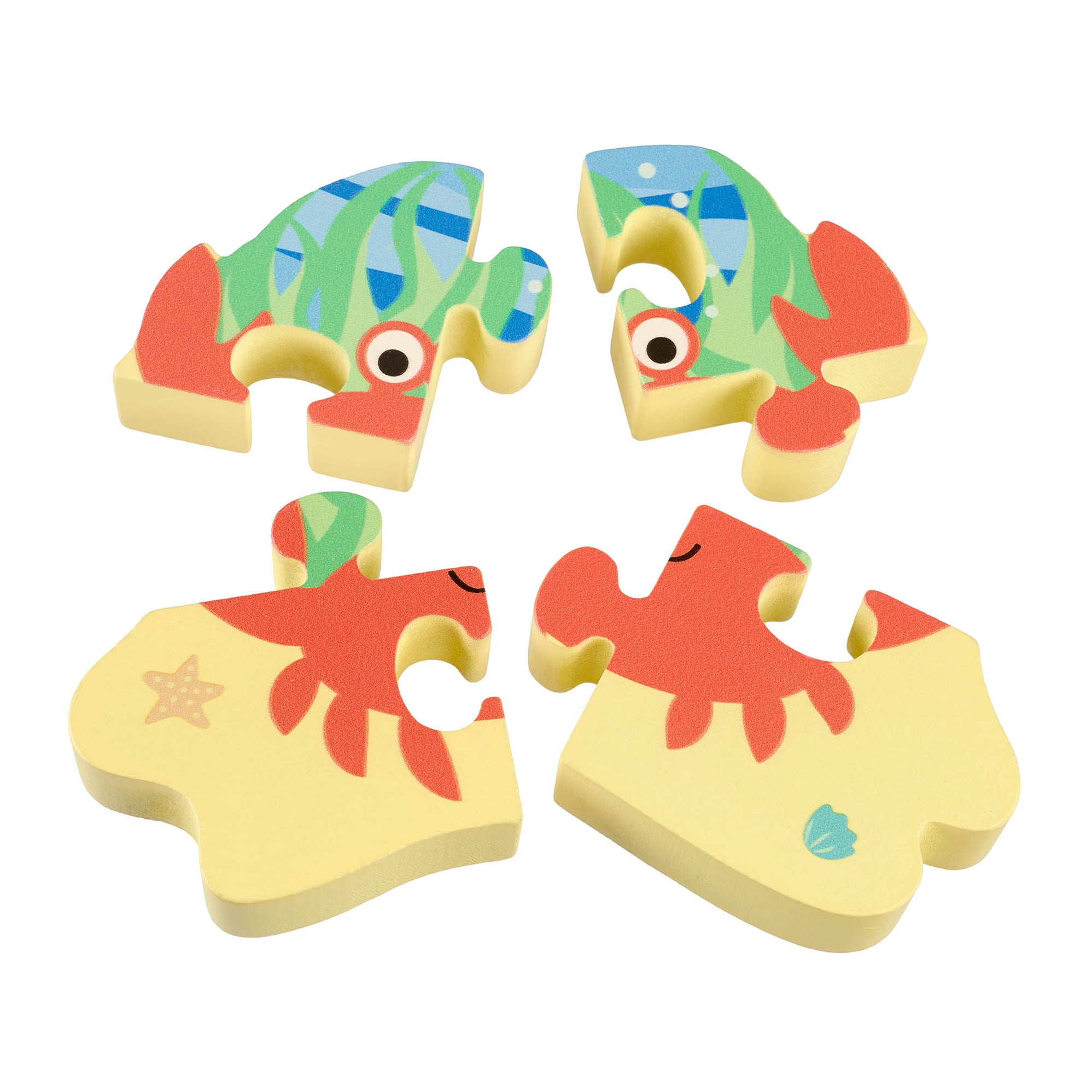 Crab Wooden Puzzle– Orange Tree Toys