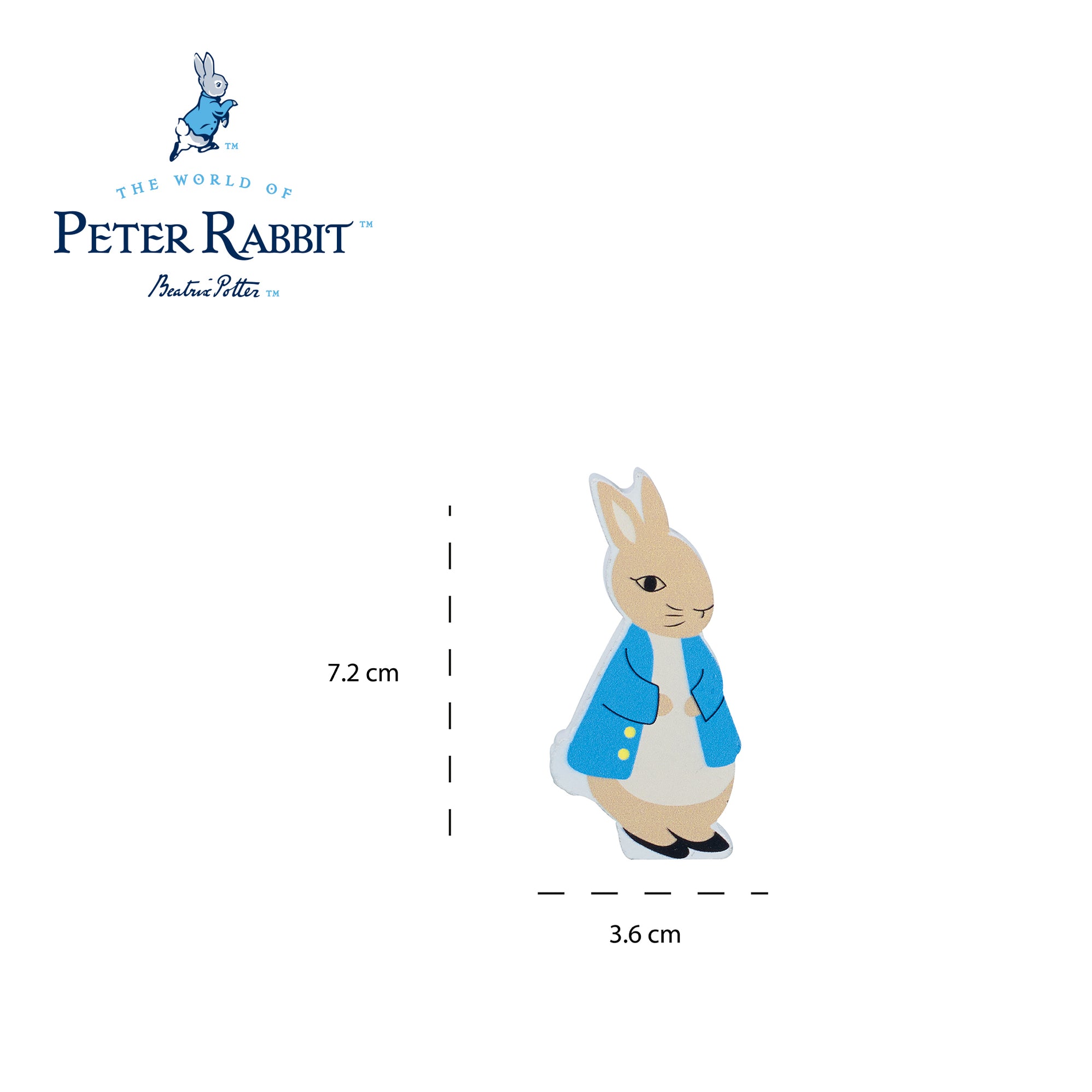 Peter Rabbit™ Wooden Character– Orange Tree Toys