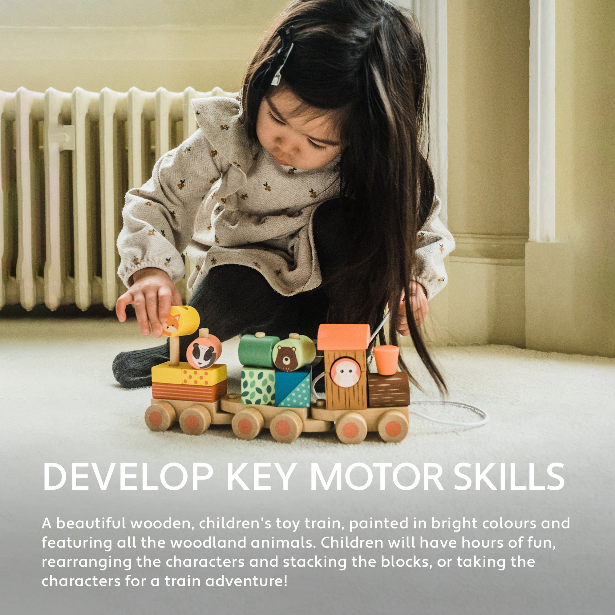 Woodland Puzzle Train– Orange Tree Toys