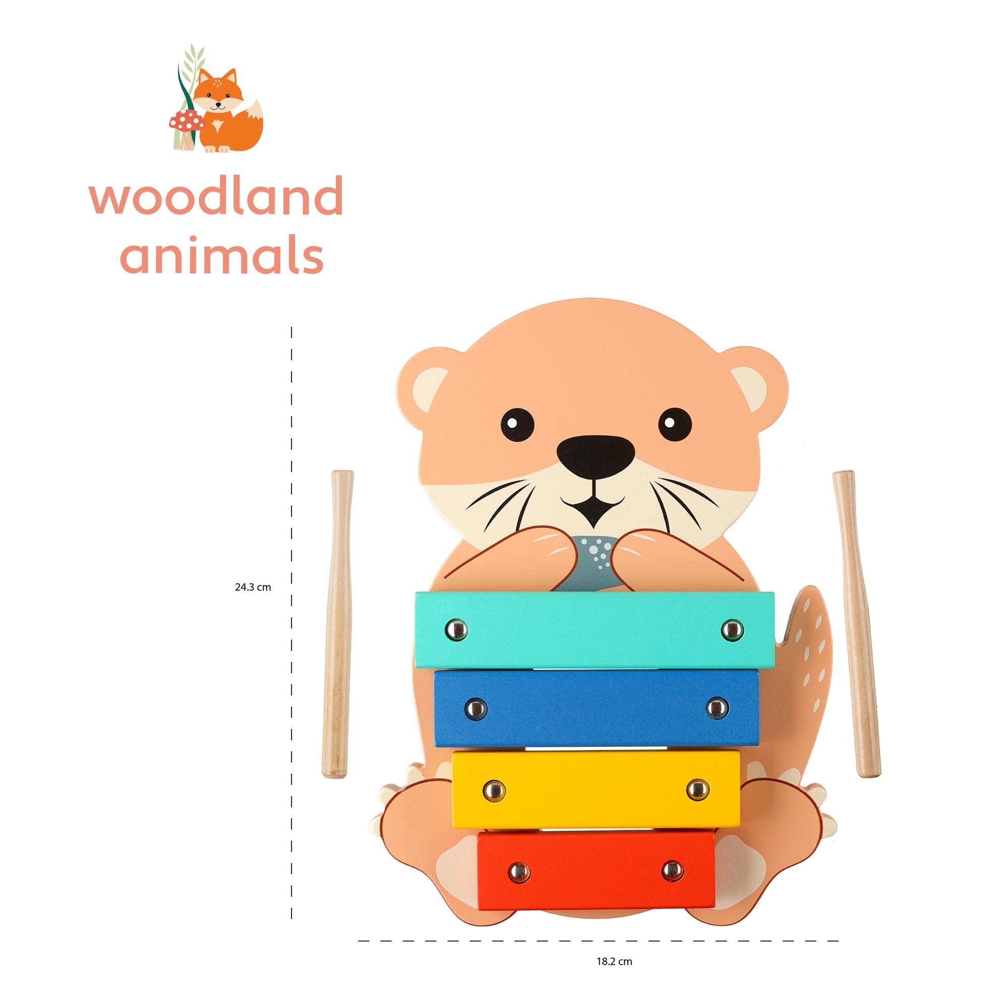 Otter Xylophone– Orange Tree Toys