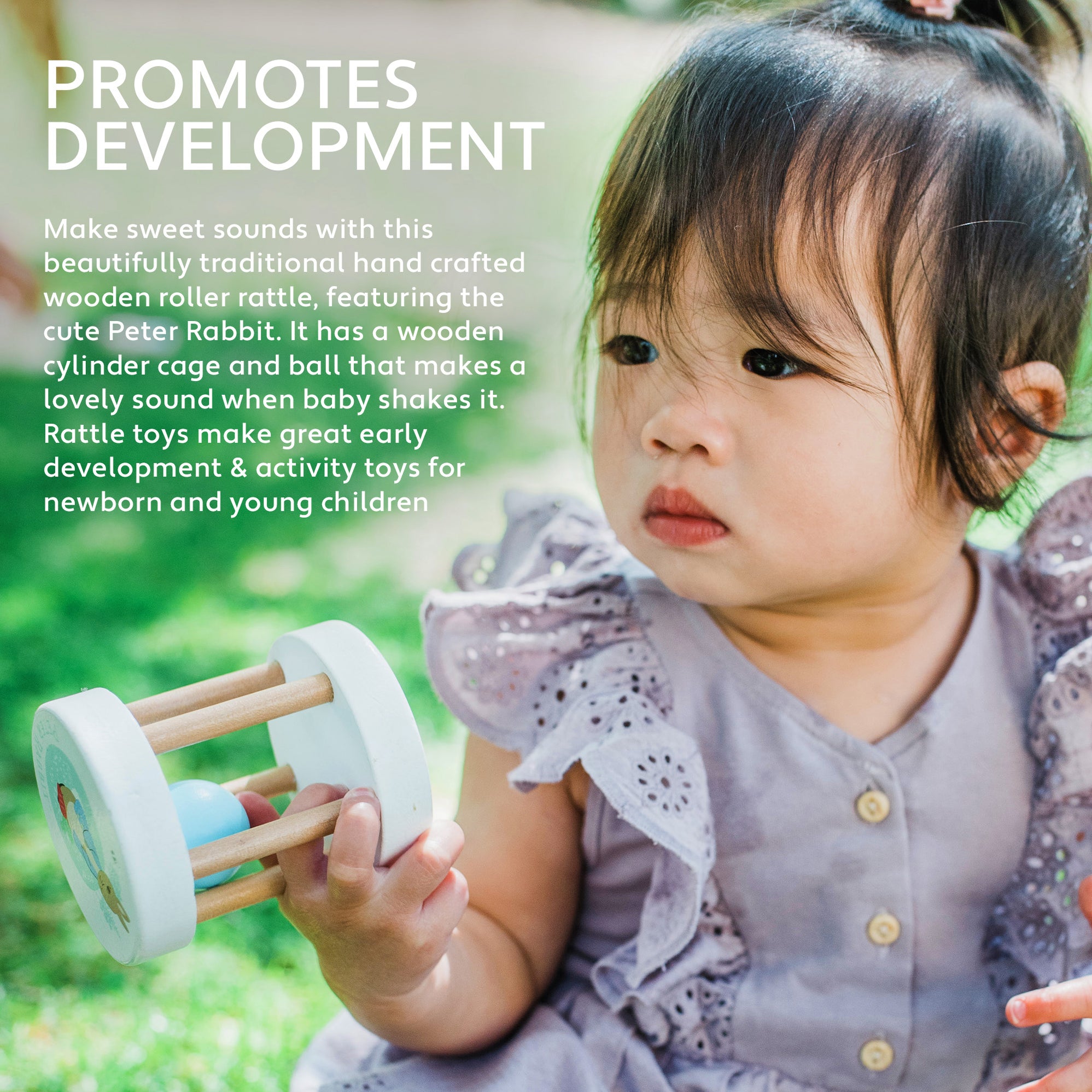 Peter Rabbit™ Roller Rattle– Orange Tree Toys